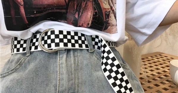 Sarah Checkered belt